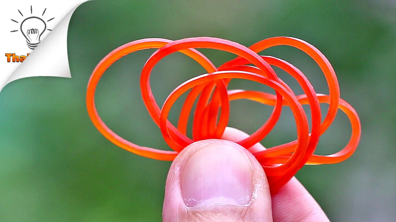22 Rubber Band Hacks to Simplify Your Life - Thaitrick