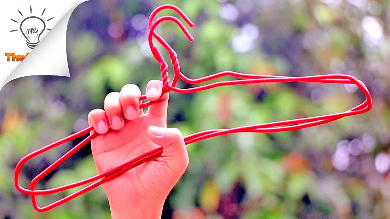 20 Hangers Life Hacks Everyone Should Know - Thaitrick
